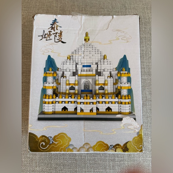 Yimei Toy Factory | Toys | Taj Mahal Building Block Set Mini Lego Type ...